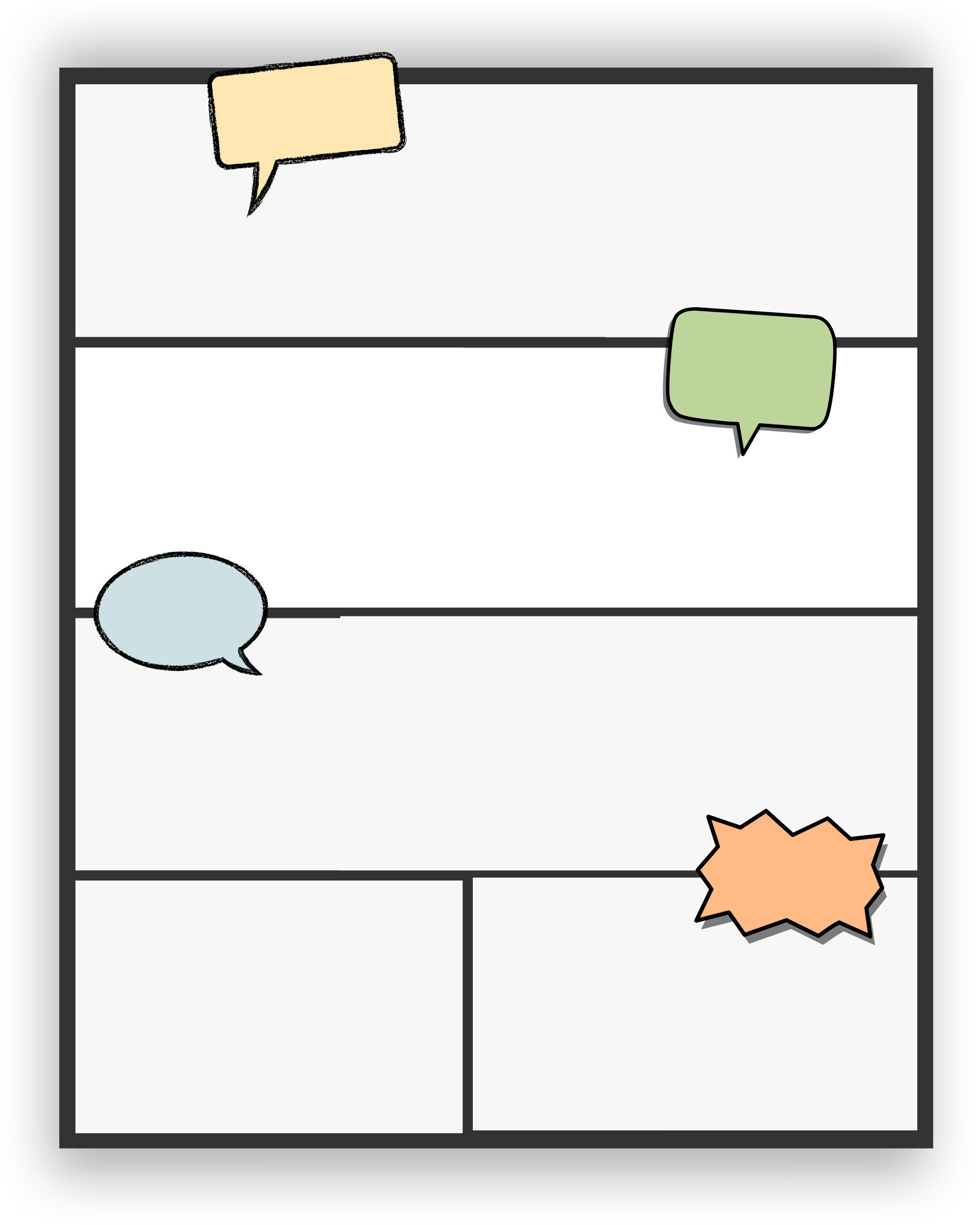 DIY Comic Strips for Kids - Etsy