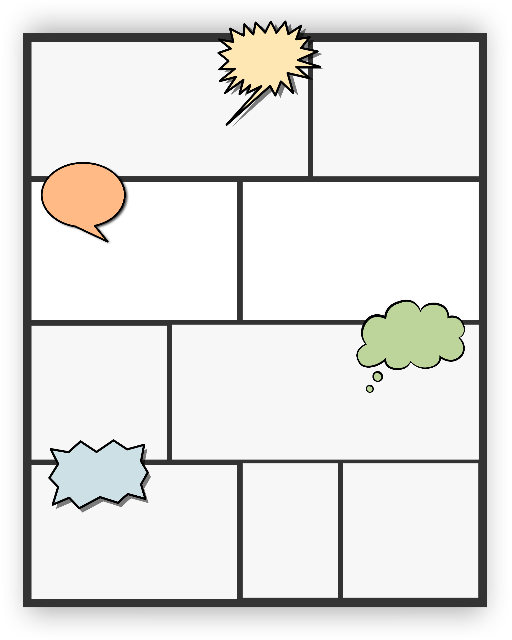 DIY Comic Strips for Kids - Etsy