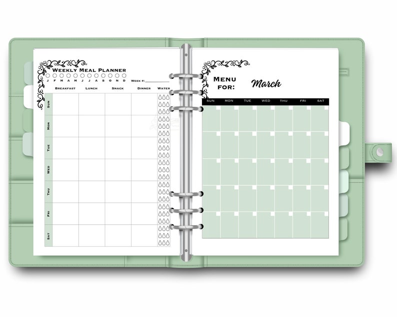 Printable Meal Planning Tools Collection - Etsy