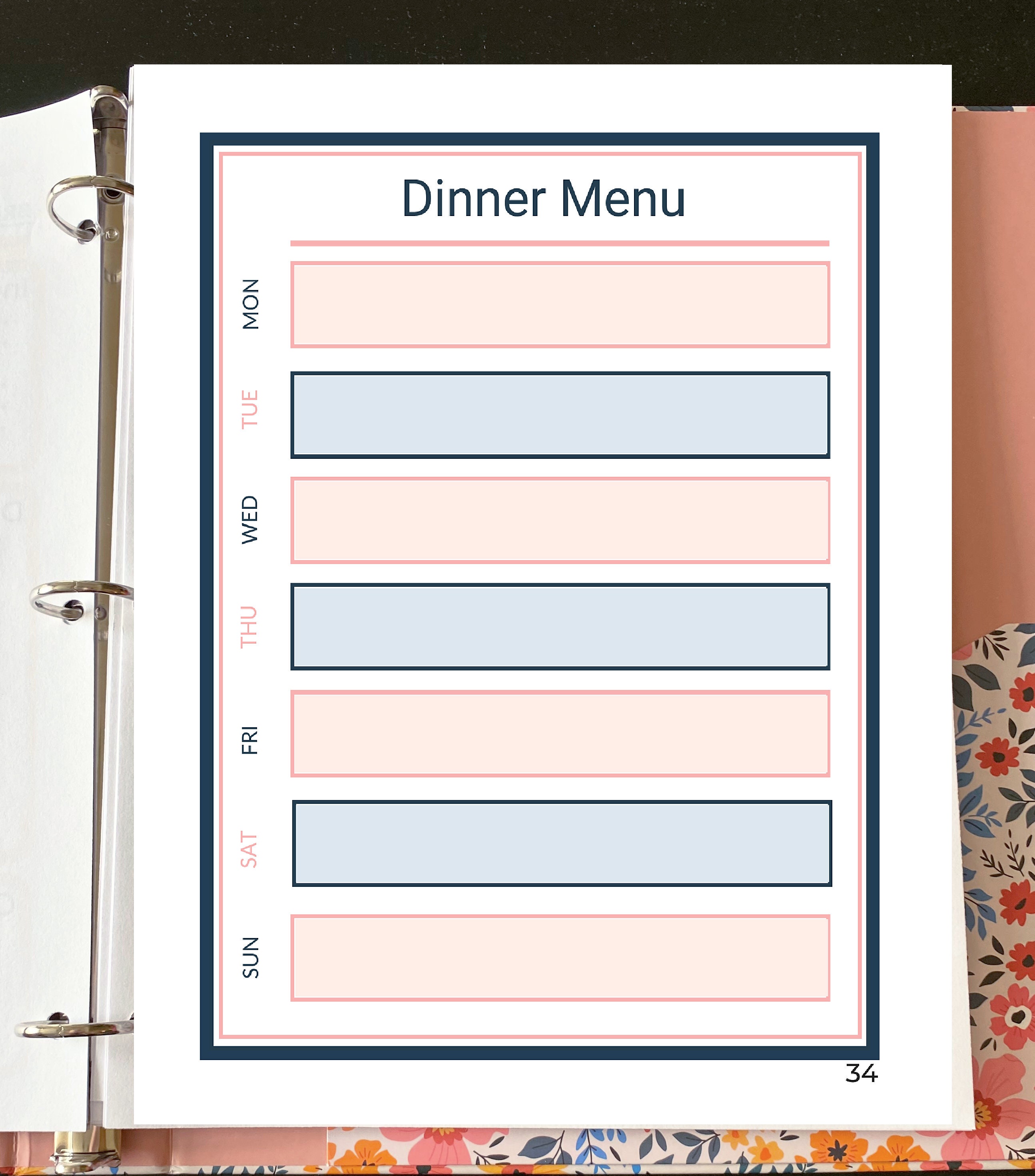 30 Family Dinner Ideas With Recipes and Grocery Lists - Etsy