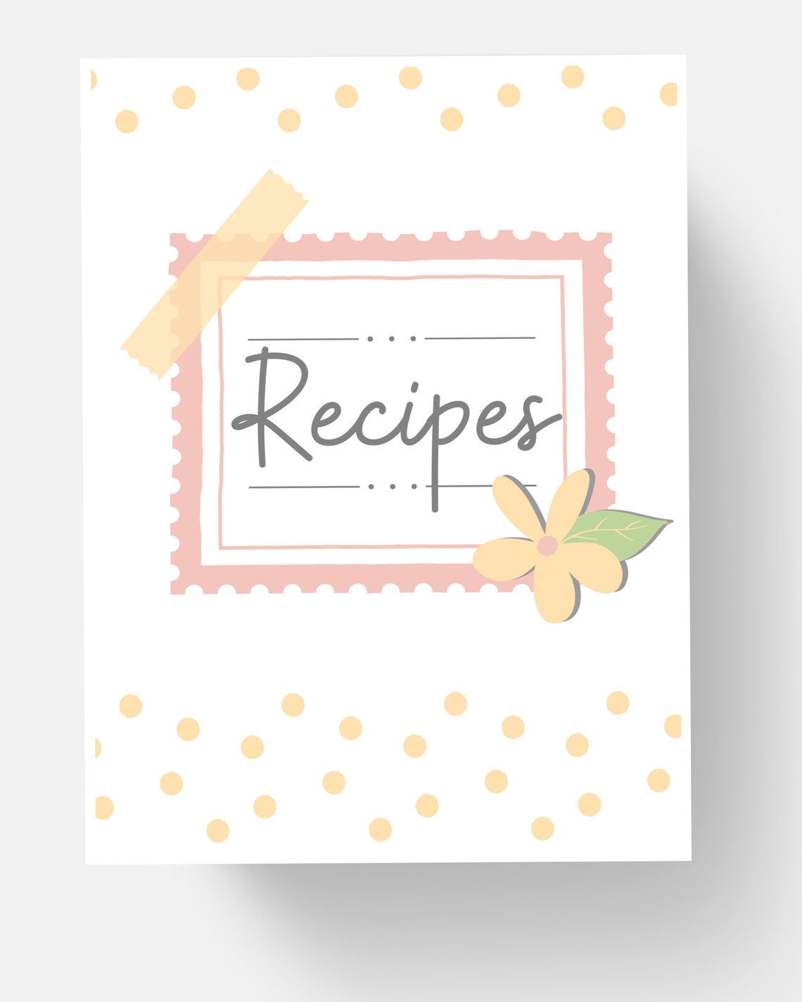 Create Your Own Recipe Binder Printable Pages - Etsy