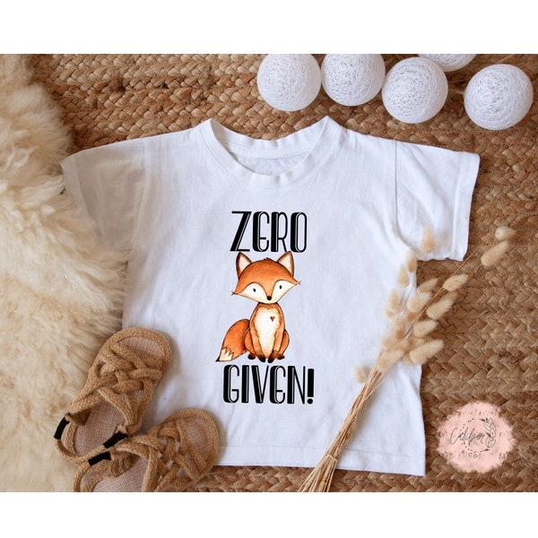 Zero Fox Given - Etsy