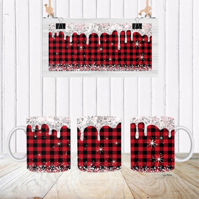 Red Buffalo Plaid Christmas - Etsy