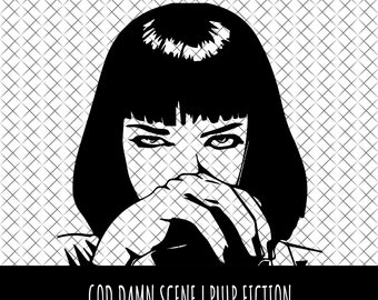 Pulp Fiction SVG - Etsy