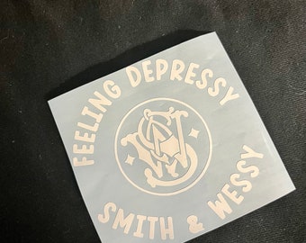 Smith and Wesson Decal - Etsy