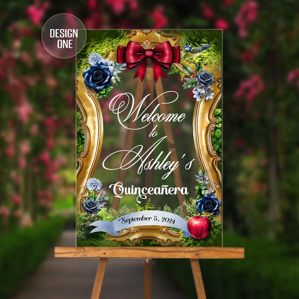 Quinceañera Welcome Sign - Etsy