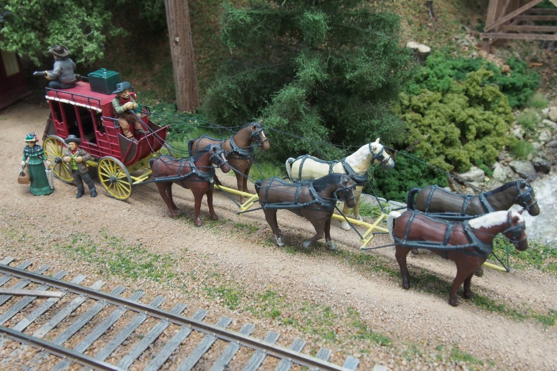 HO 1:87 Scale Mud Wagon Stagecoach 3 Seater Kit - Etsy