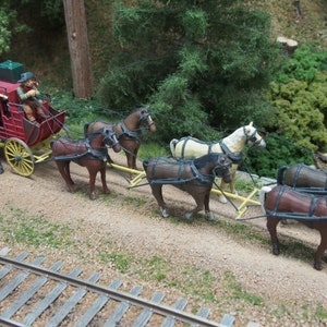 HO 1:87 Scale Mud Wagon Stagecoach 3 Seater Kit - Etsy