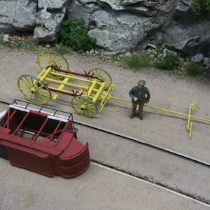 S 1:64 Scale Mud Wagon Stagecoach Henderson Kit - Etsy