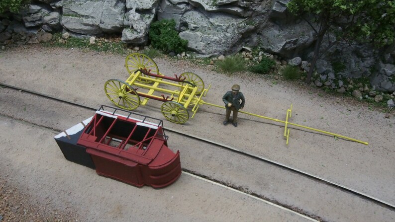 S 1:64 Scale Mud Wagon Stagecoach Henderson Kit - Etsy