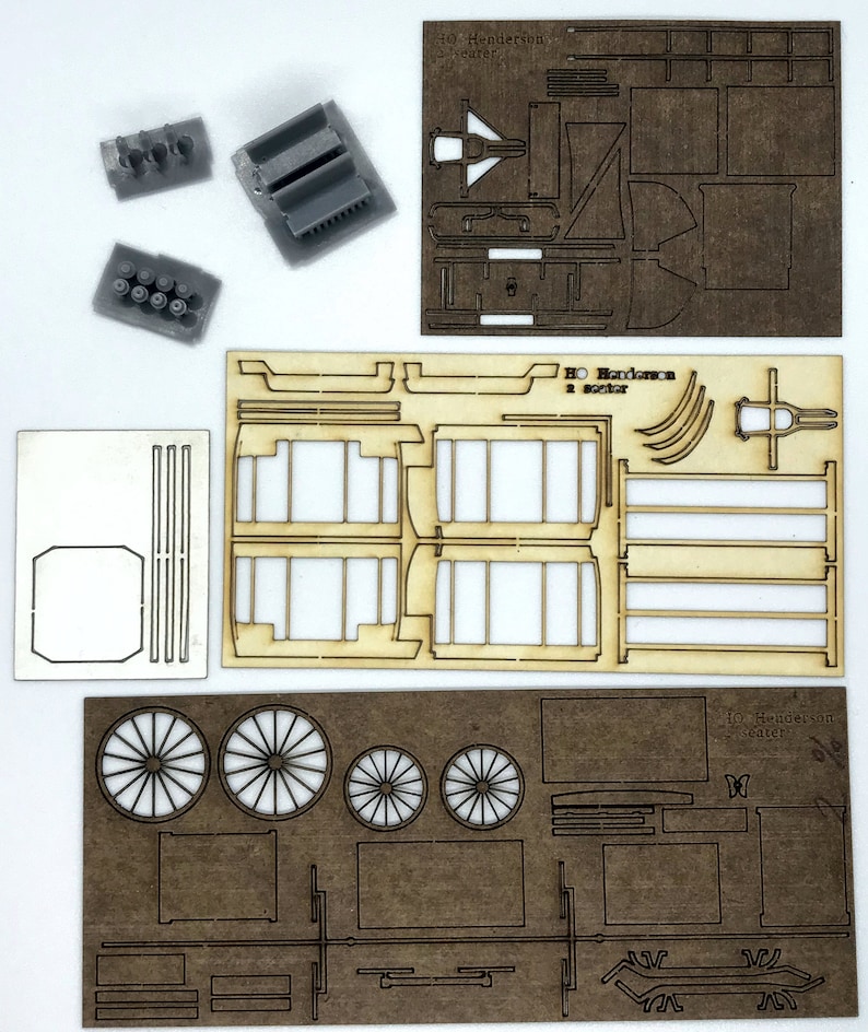 HO 1:87 Scale Mud Wagon Stagecoach Henderson Kit. - Etsy