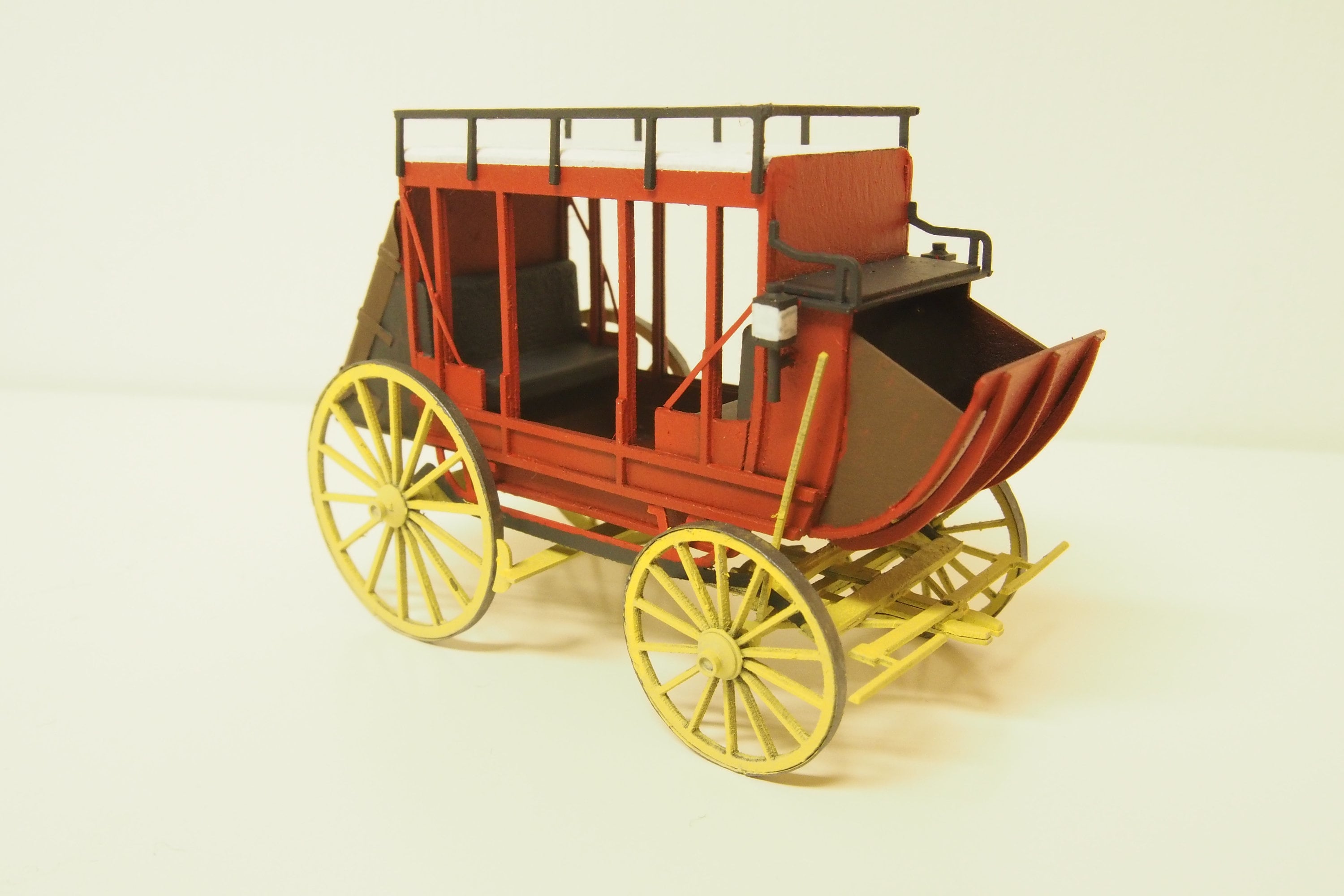 O 1:48 Scale Mud Wagon Stagecoach Henderson Kit - Etsy