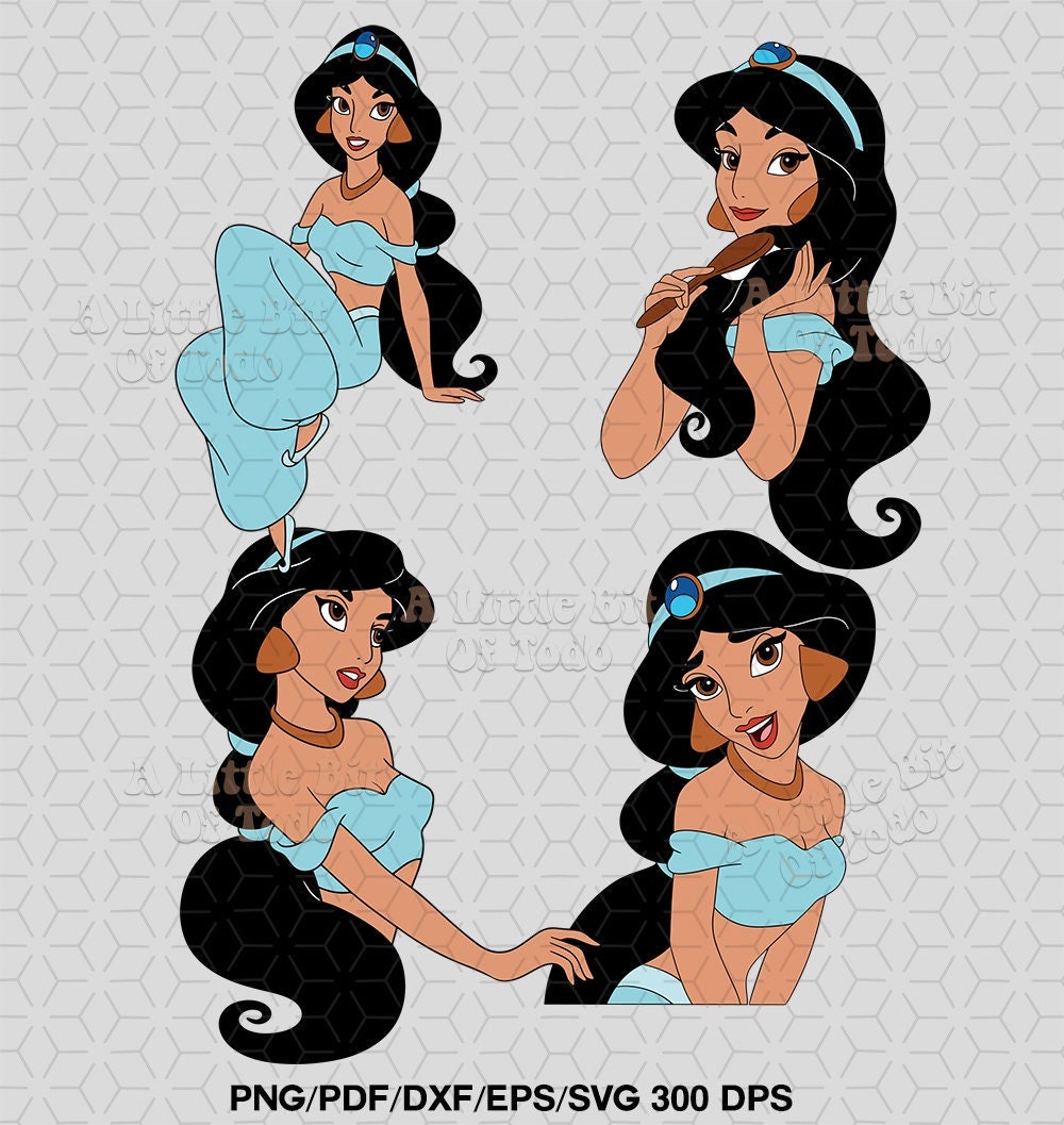 Princess Svg Mini Bundle Pack, Svg, Png, Eps, Cricut, Silhouette ...