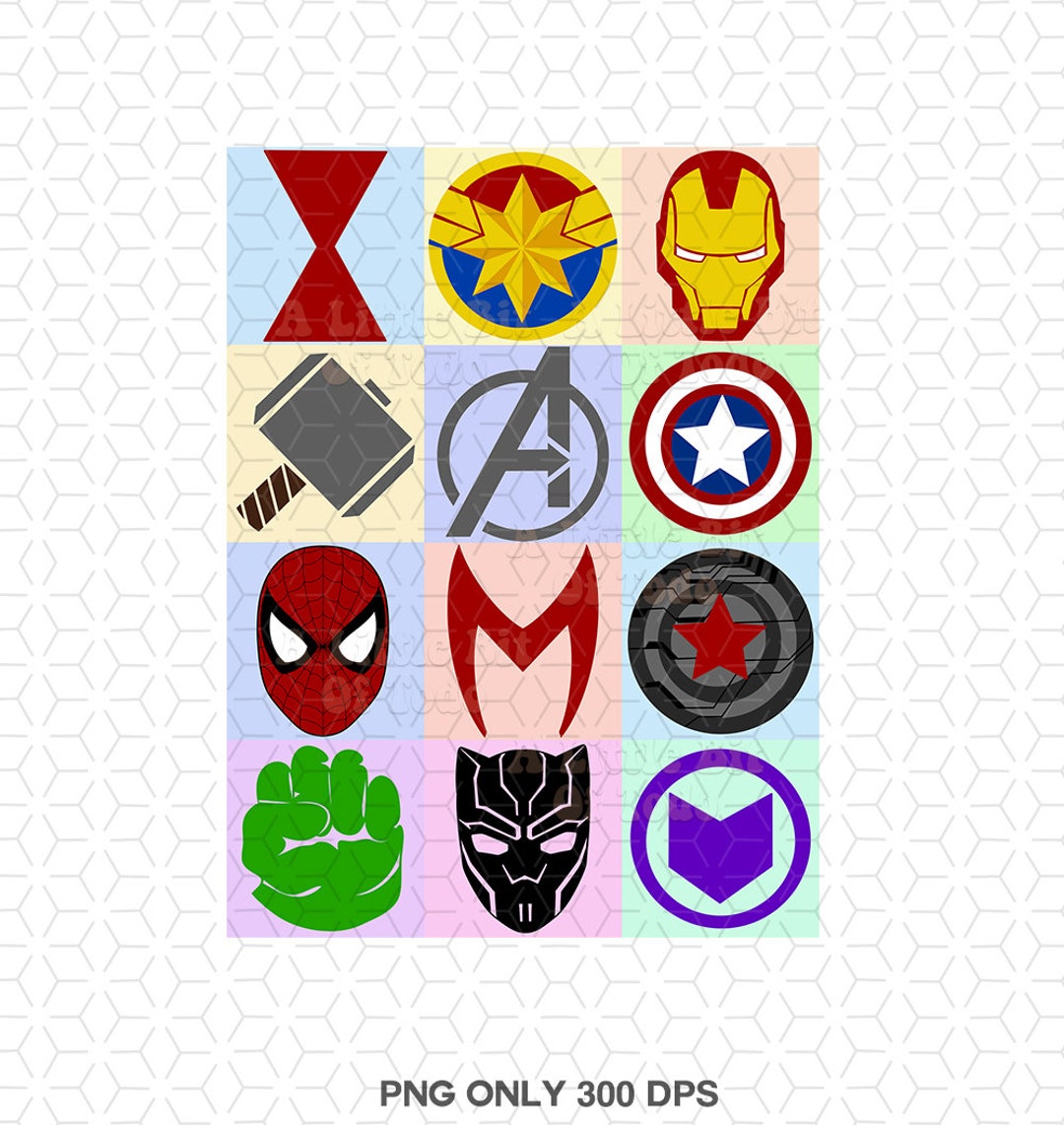 Superhero Sublimation Png Download, DTF Transfer, Digital Download ...