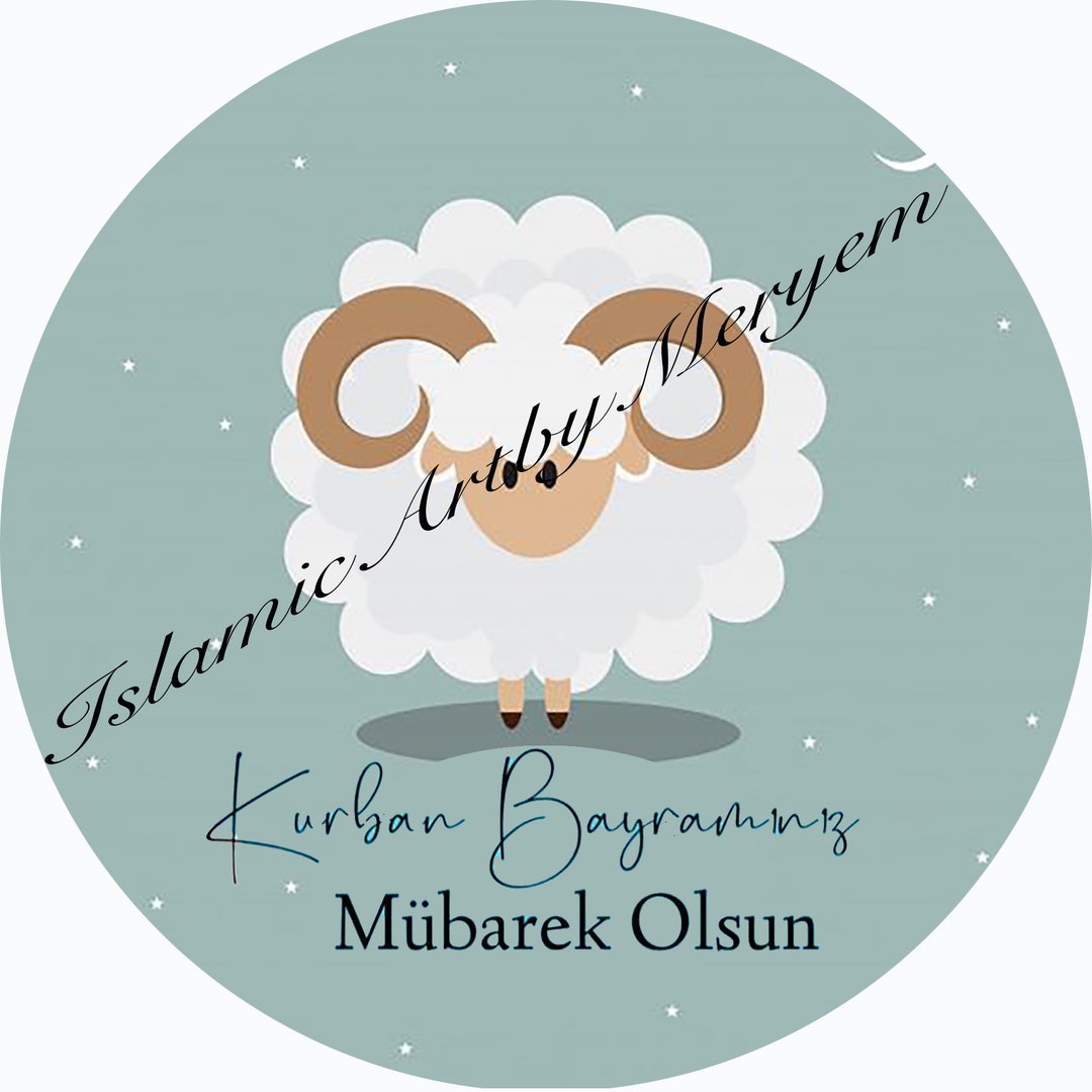 PDF File Kurban Download Eid Al Adha Labels Kurban Bayrami Stickers ...