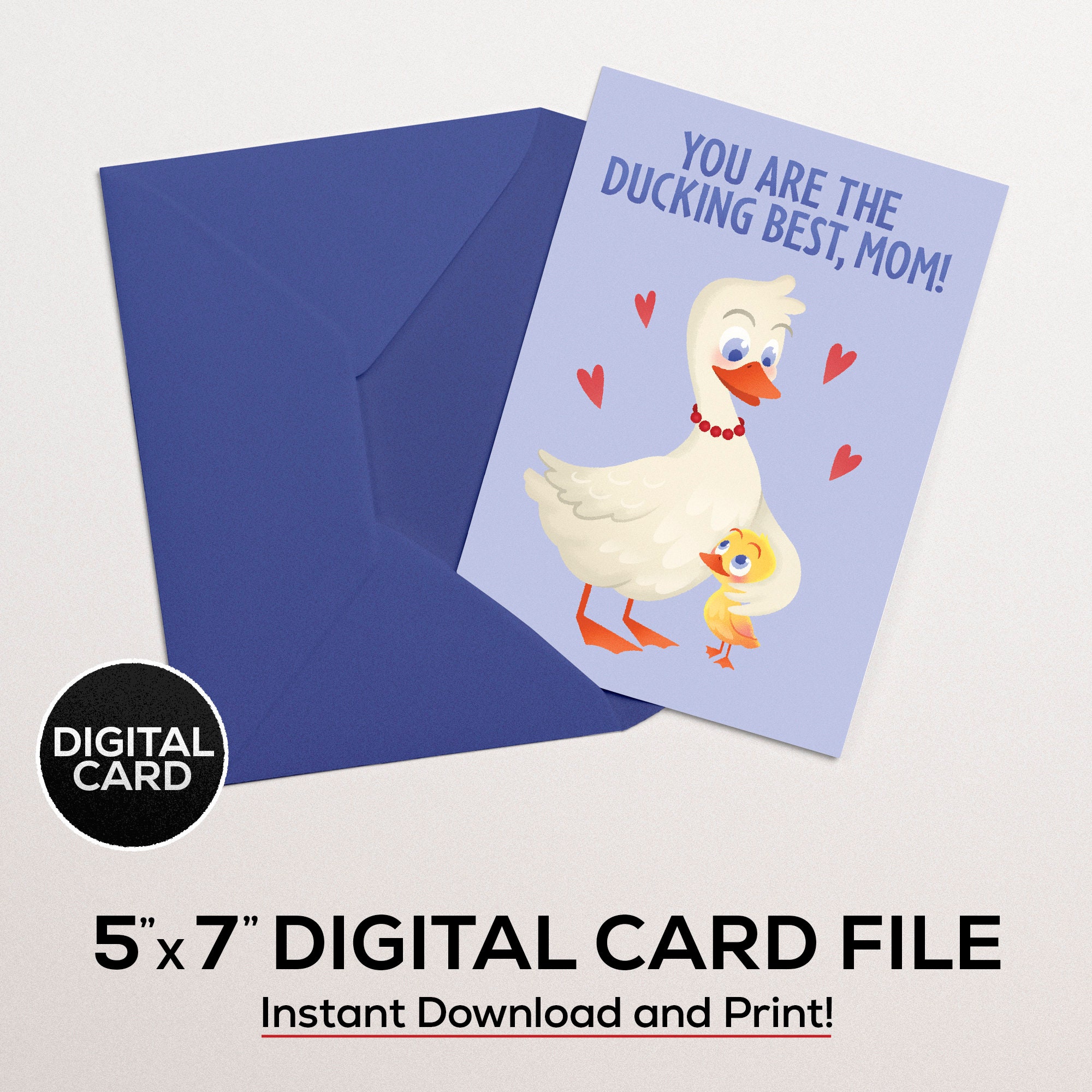 Printable Card for Mom, You're the Best Mom, Mother's Day Card ...