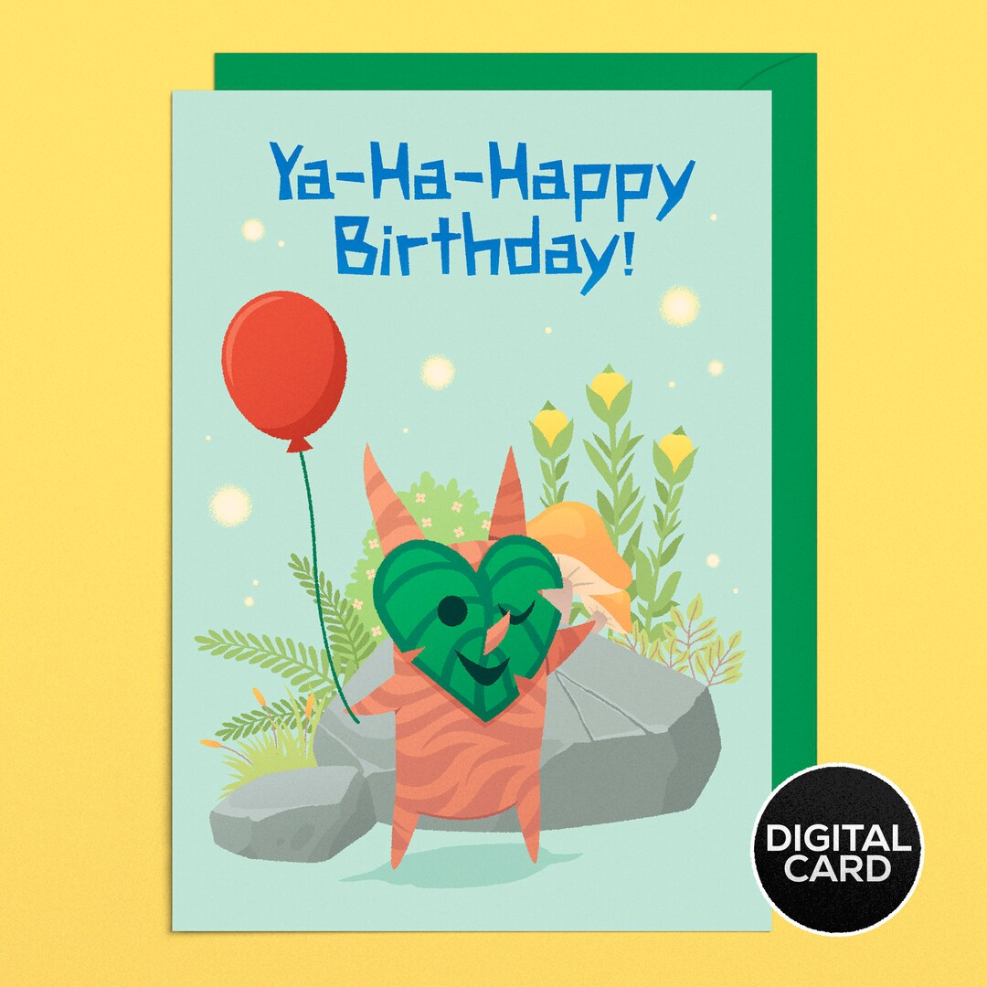 Video Game Greeting Card, Birthday Card | Instant Download, Printable ...