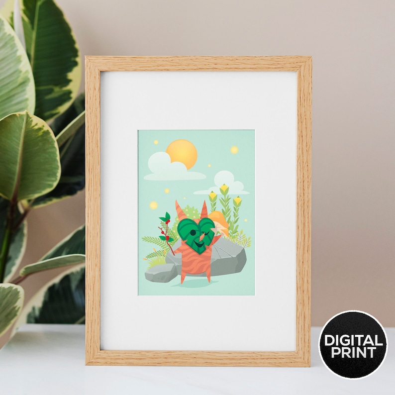 Legend of Zelda Korok Art Print Instant Download, Printable - Etsy