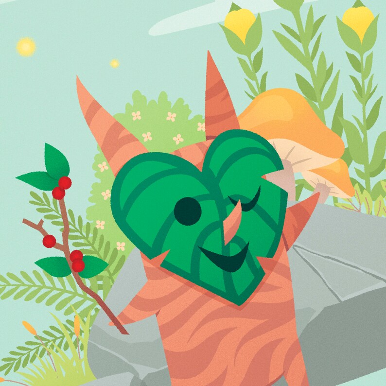 Legend of Zelda Korok Art Print Instant Download, Printable - Etsy