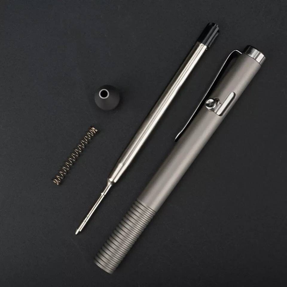 EDC Titanium Bolt-action Pen Compact Size Ballpoint 3 Variations - Etsy