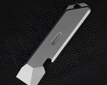 EDC Titanium Pry Bar Wrench & Screwdriver Multi-tool - Etsy