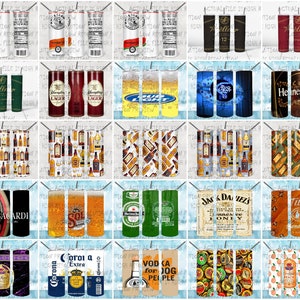 Over 150 Beer Booze Png Files to Make Sublimation Tumblers - Etsy