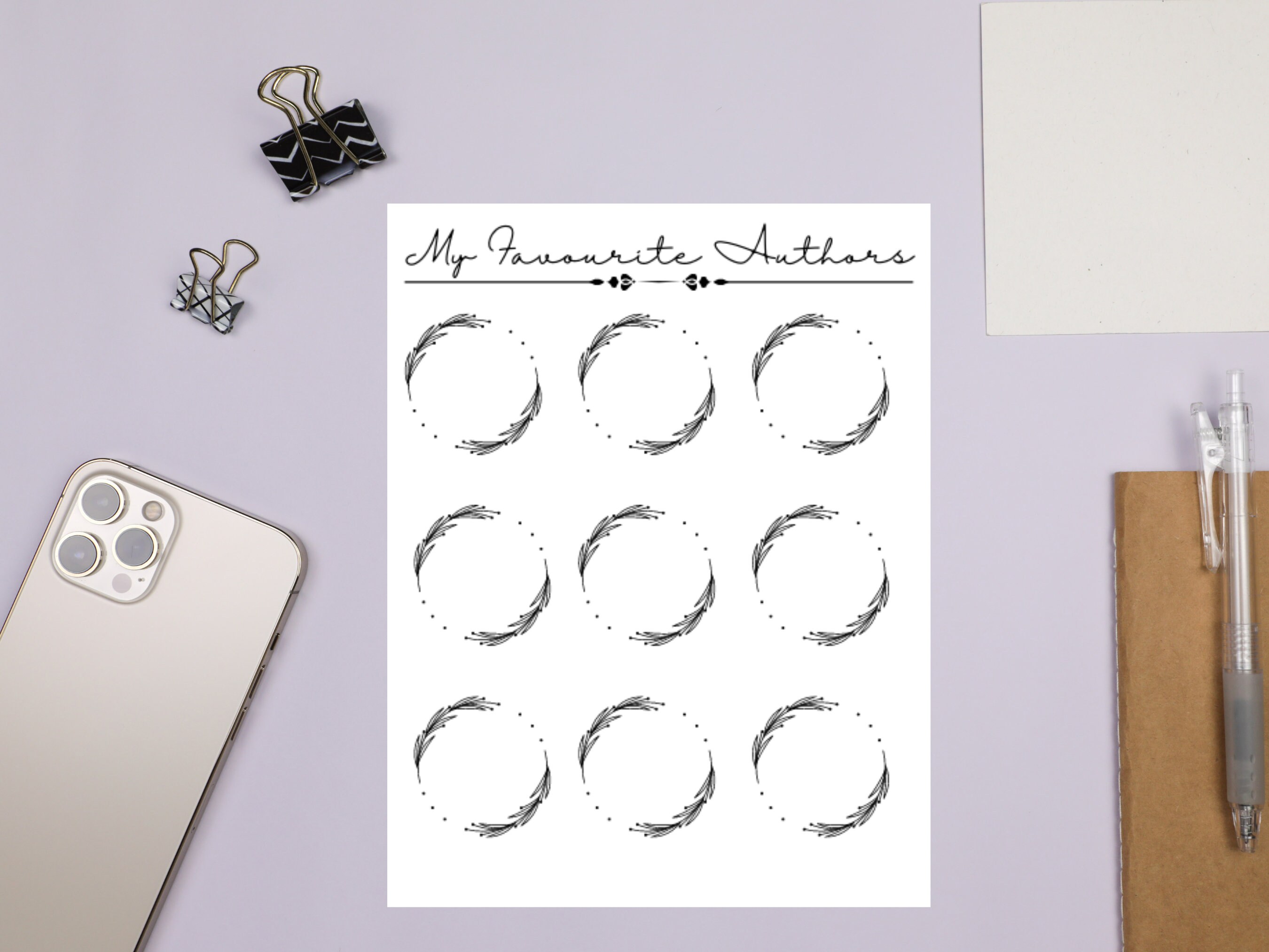 Minimalist Printable Reading Log Bundle, Reading Habit Tracker for Book ...