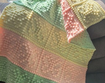 Butterfly Bobble Baby Blanket Pattern - Etsy