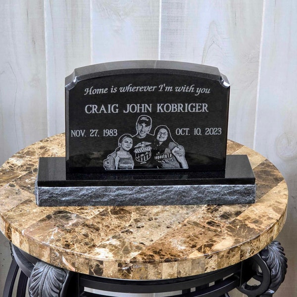 Upright Headstone - Etsy