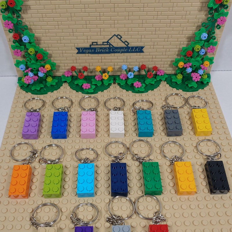 Couple Legos Keychain - Etsy