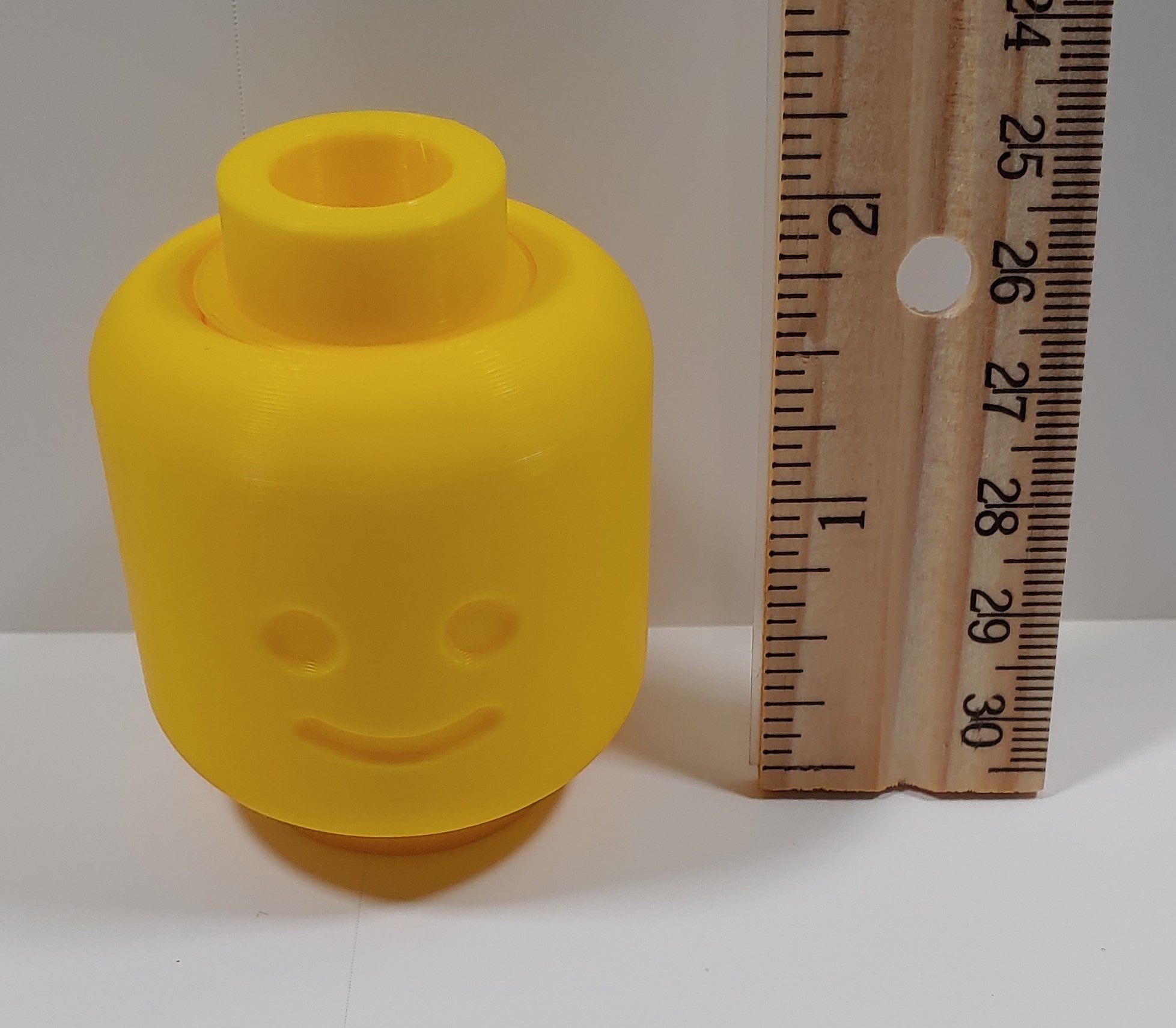 3D Printed Lego Minifigure Head Novelty Storage Container - Etsy