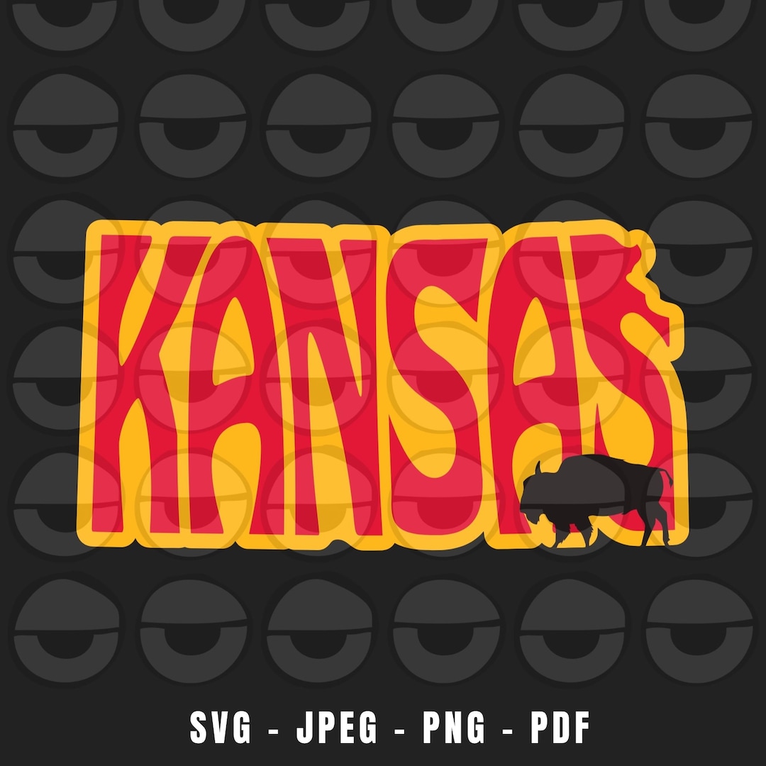 Kansas City Chiefs Svg - Kansas State - Buffalo Svg - State Sgv ...