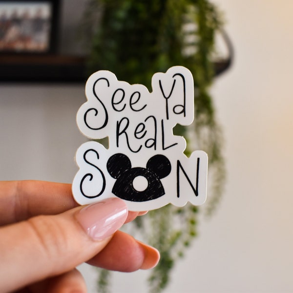 Mickey Mouse See Ya Real Soon - Etsy