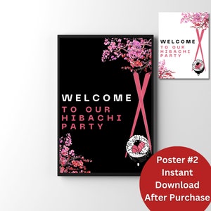 Hibachi Invitation, Hibachi Birthday, Japanese Restaurant Party ...