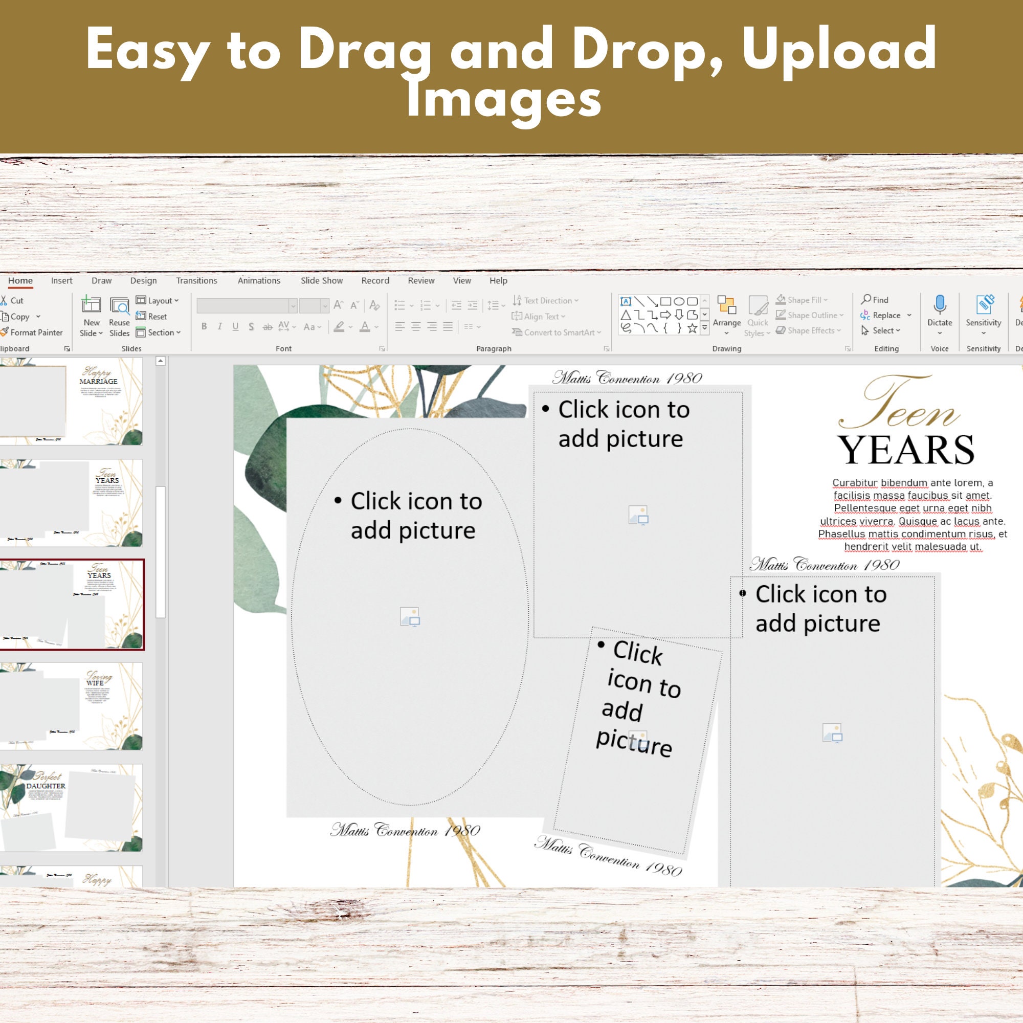 Funeral Slideshow Template Powerpoint | Funeral Template | Celebration ...