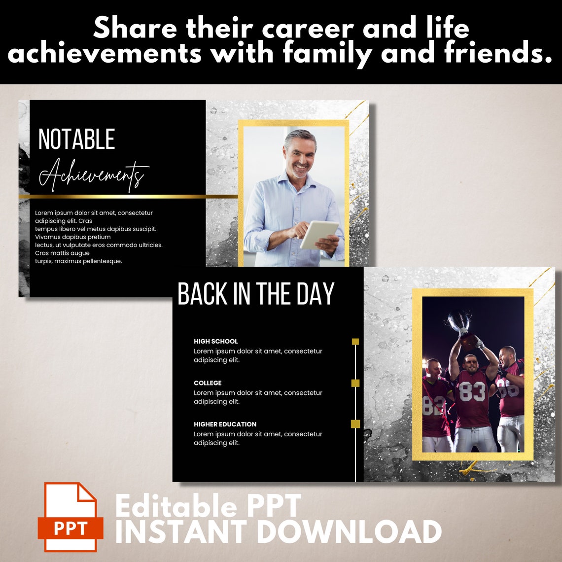 Retirement Powerpoint Template Retirement PPT Retirement - Etsy