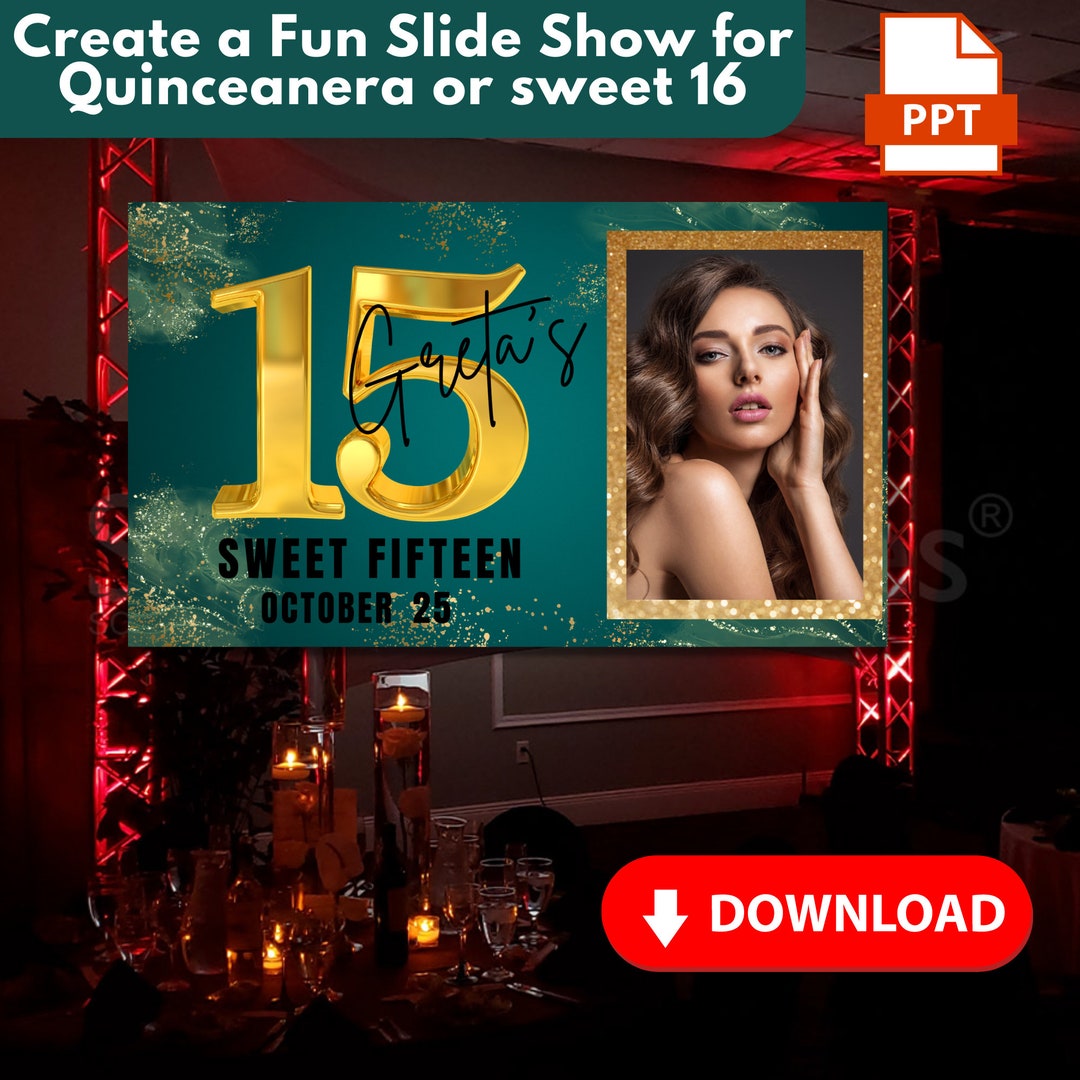 Quinceañera Slideshow, Sweet Sixteen Slideshow, Share Memories ...