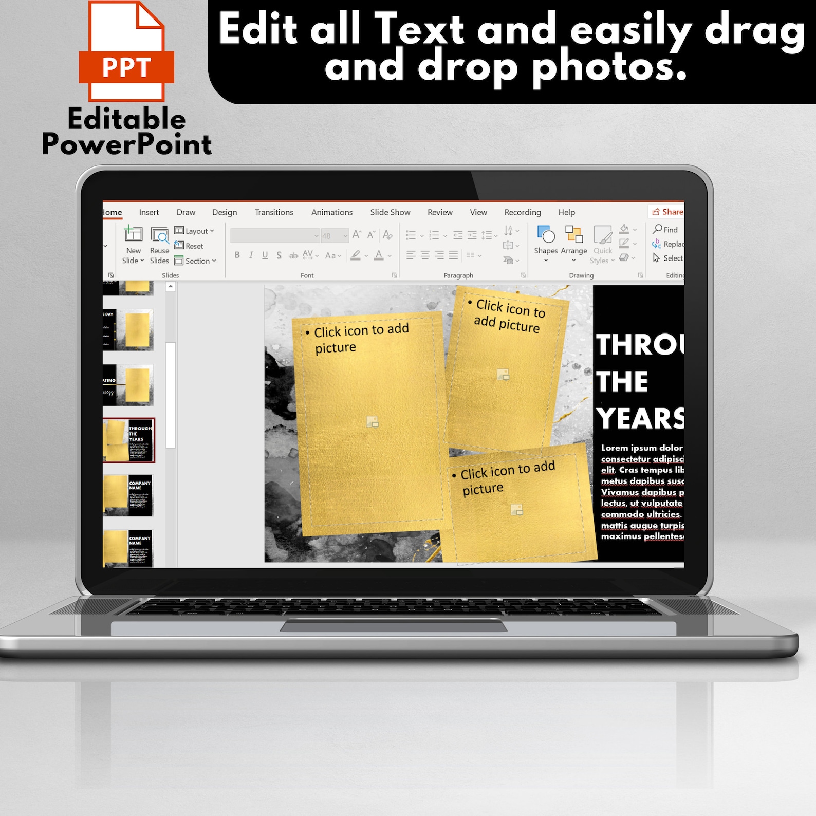 Retirement Powerpoint Template, Retirement PPT, Retirement Slideshow ...