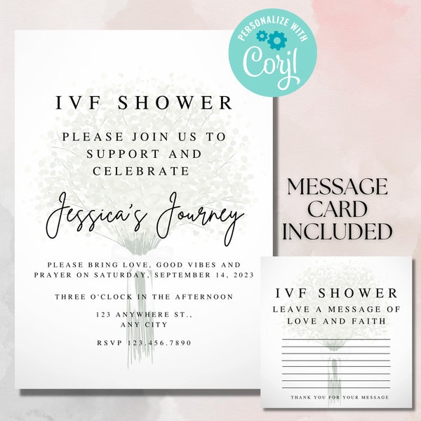 Ivf Baby Announcement - Etsy