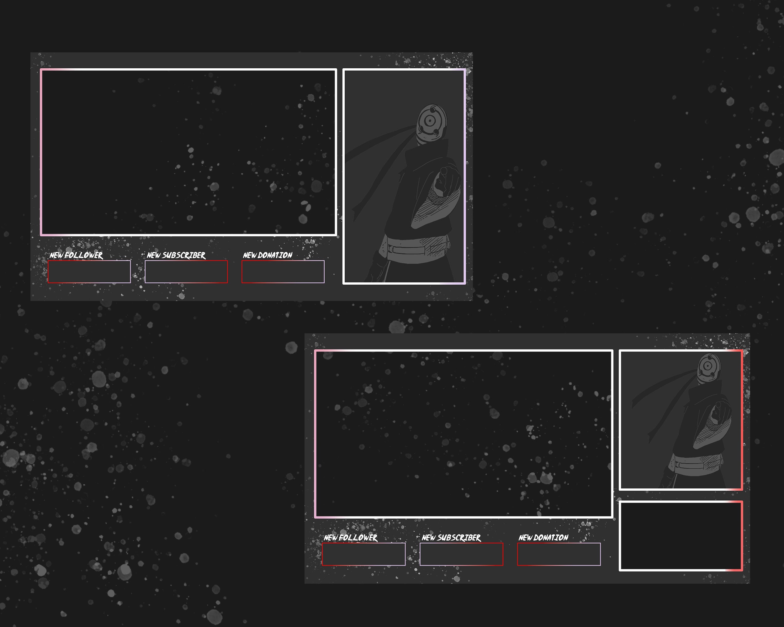 Obito Streampack, Tobi Streampack, Twitch Pack, Streaming Pack, Overlay ...