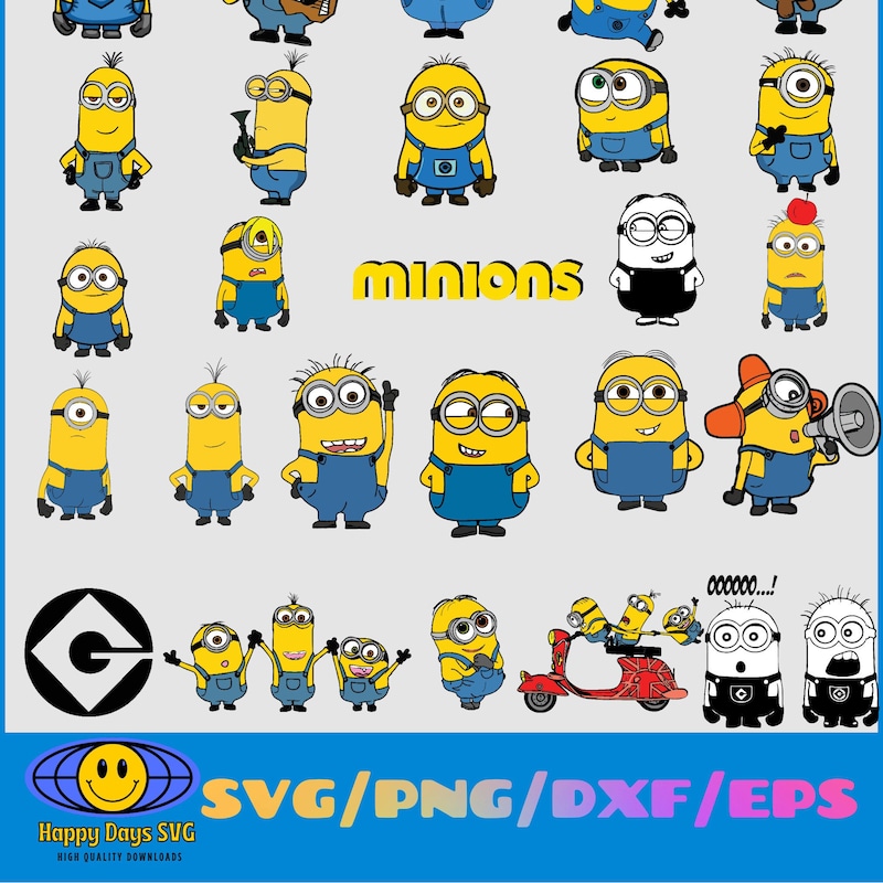 Minion Svg - Etsy