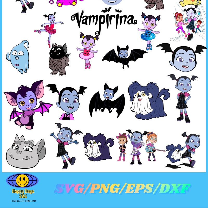 Vampirina Svg - Etsy