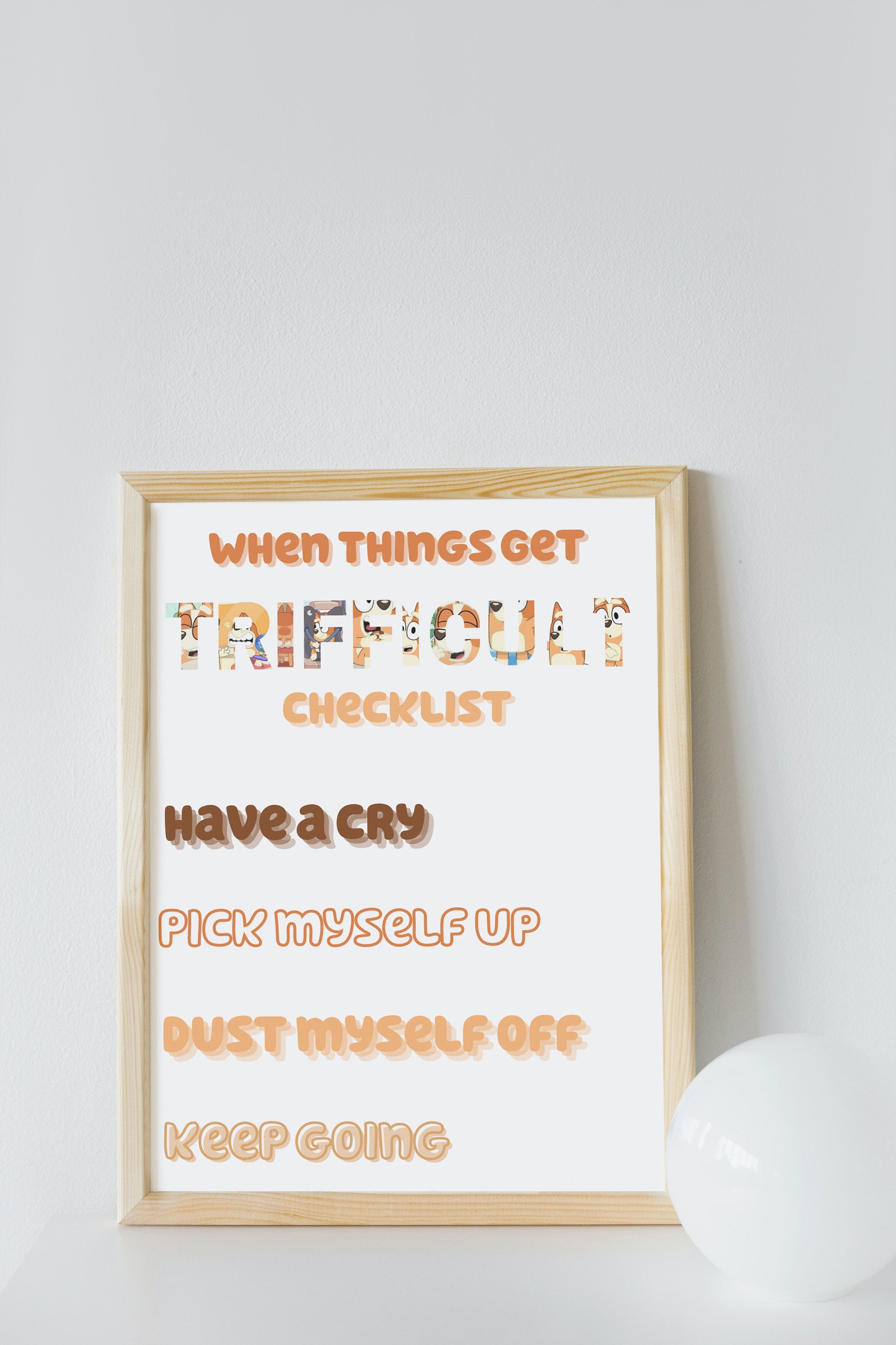 Bluey Themed Wall Art, Printable Bluey Quotes. Instant Digital Download ...