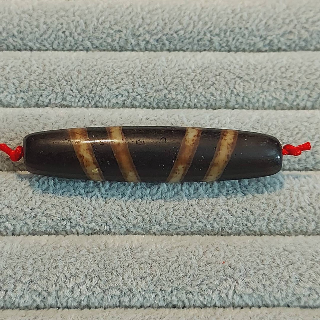 Special Pattern Lines Tibetan Old Agate (57mm X 12.5mm) Best Gift - Etsy