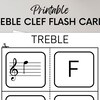 Printable Music Note Flashcard BUNDLE for Music Students Learning to ...