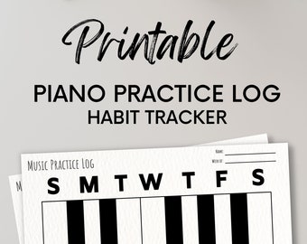 Practice Chart Printable - Etsy