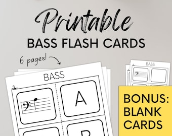 Treble Clef Flash Cards for Beginner Musicians Who Want to Learn Music ...