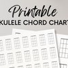Ukulele Chord Flash Cards for Beginners With Bonus Chord Sheet ...