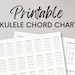 Blank Ukulele Chord Charts for Beginners (PDF Download) - Etsy
