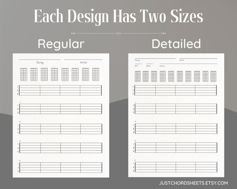 Blank 5 String Bass Tabs Plus Scale Charts for Beginners Printable at ...